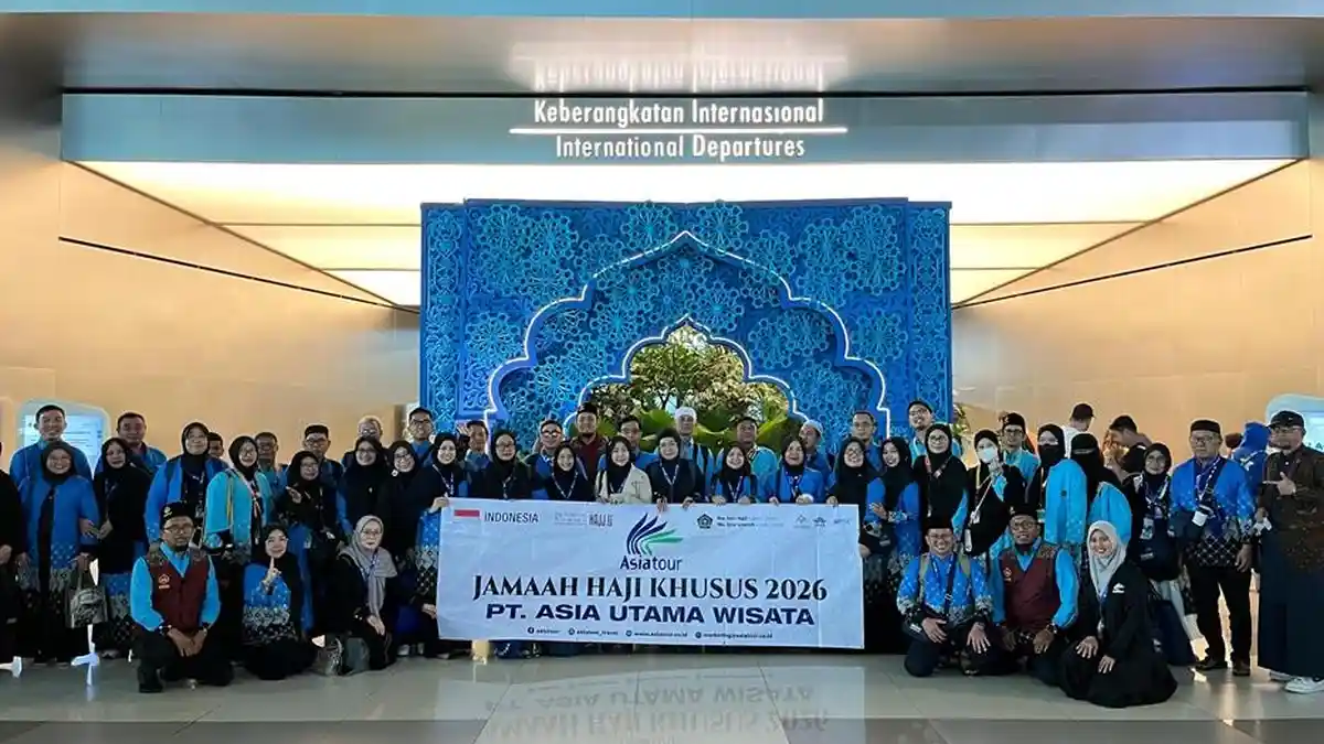 Asiatour Berangkatkan Jemaah Haji Khusus 2026 dari Bandara Soetta ...