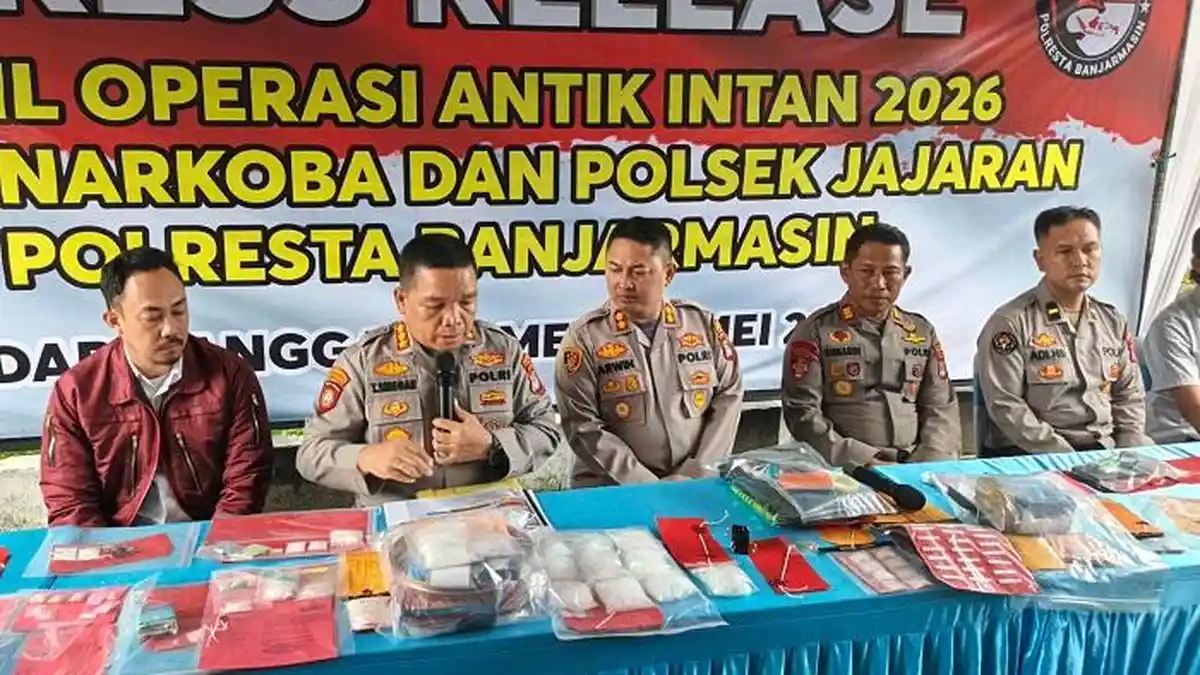 Ungkap Puluhan Kasus Narkoba di Operasi Antik Intan 2026, Polresta ...