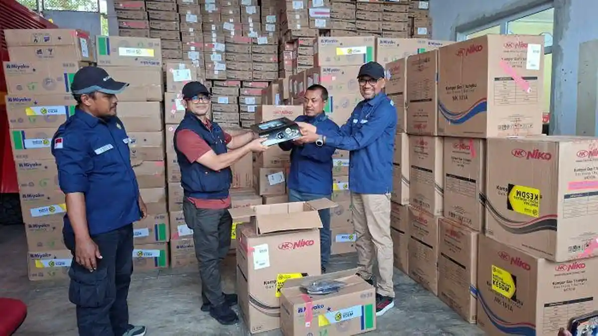 Bahlil Bantu 1000 Genset dan 3000 Kompor Gas untuk Korban Banjir Aceh ...