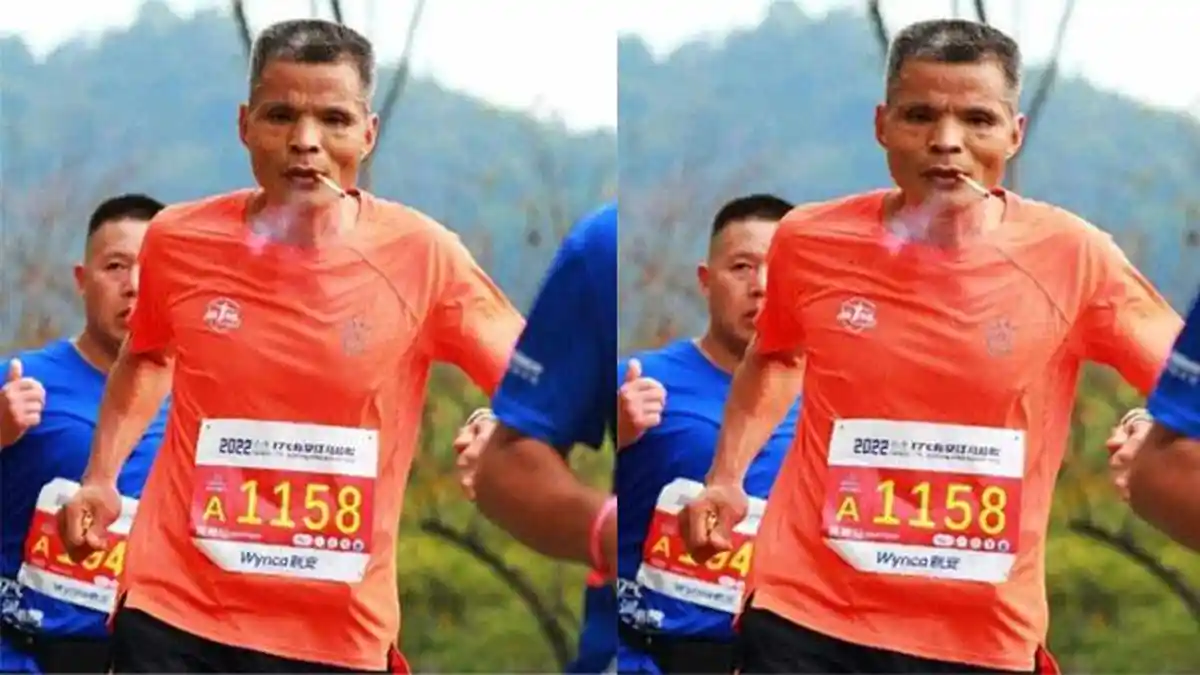 Dulu Viral Lari Maraton Sambil Hisap Rokok, Ini Nasib Miris Paman Chen ...