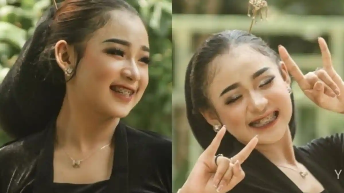Foto-foto Niken Salindri, Sinden Cantik Asal Kediri Viral Masih Belia ...