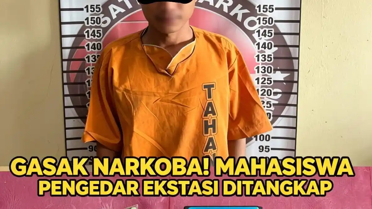 Bawa 17 Butir Ekstasi, Pemuda Berstatus Mahasiswa Diamankan Polres Tuba ...