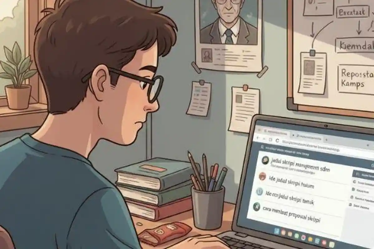 Cara Cari Ide Judul Skripsi dan Jurnal Relevan Pakai AI, Lengkap Contoh ...