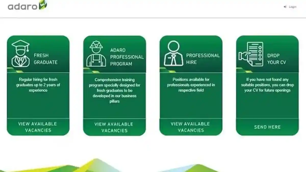 Lowongan Kerja di Adaro Energy, Ada 18 Posisi, Terbuka untuk Lulusan ...