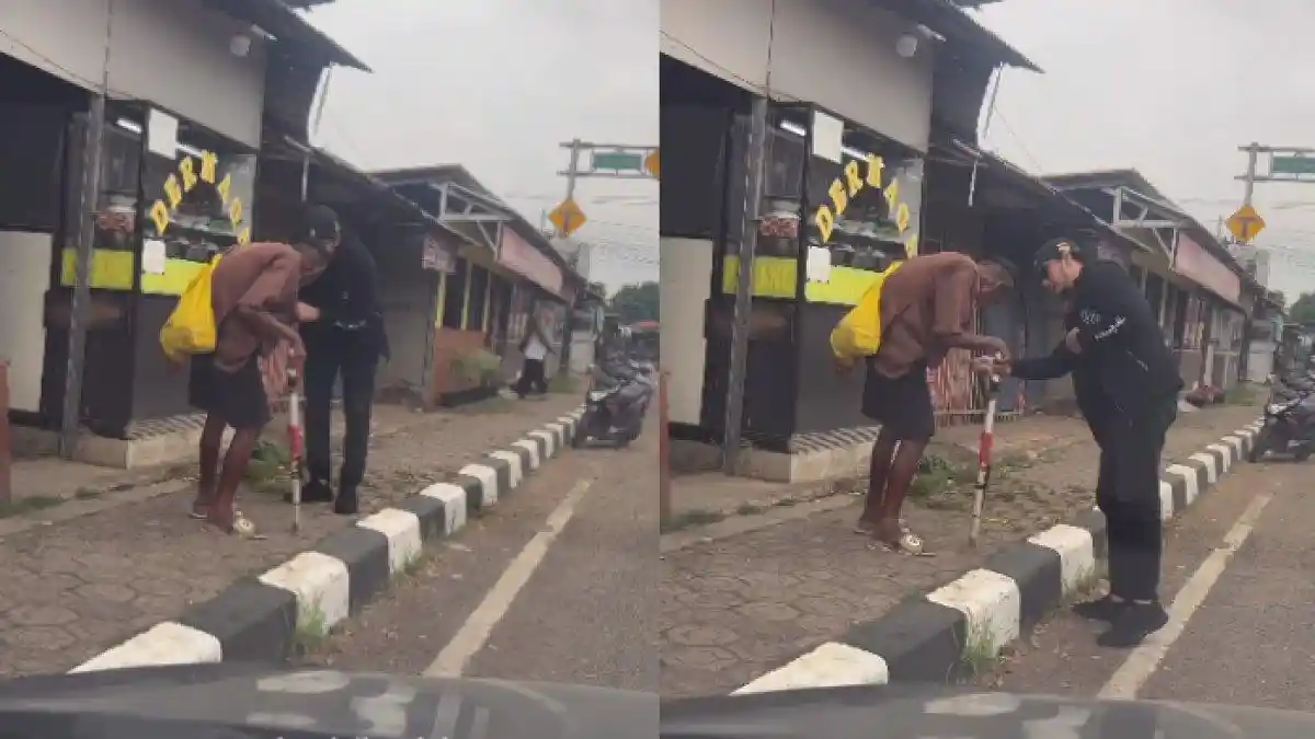 Sosok Pengemis Tua Tolak Uang Sedekah Satu Pemuda Karena Terlalu Banyak ...