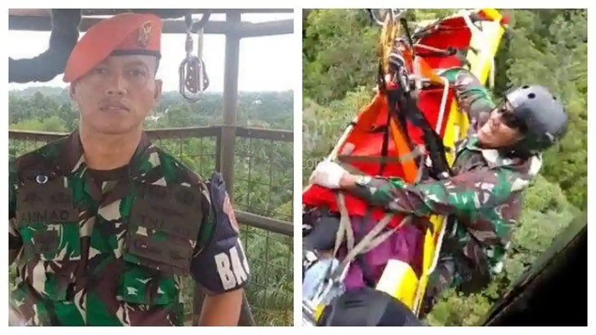 Berputar Puluhan Kali saat Evakuasi Kapolda Jambi, Inilah Sosok Kopda ...