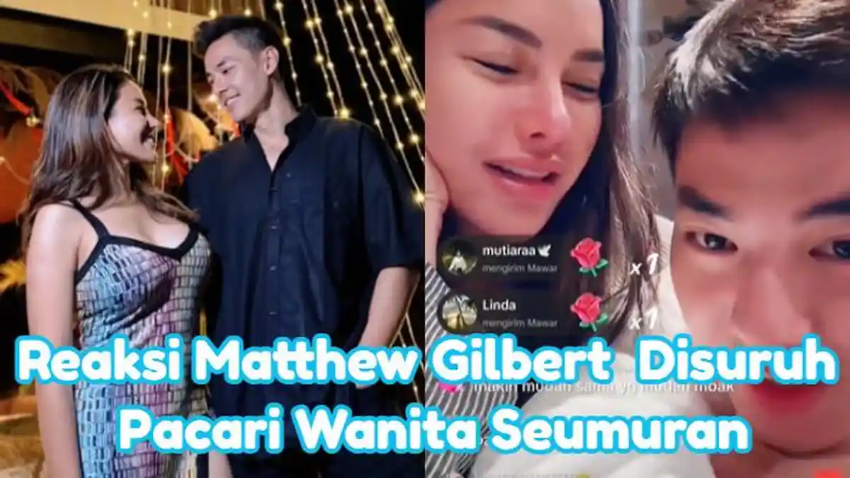 Reaksi Matthew Gilbert Disuruh Pacari Wanita yang Seumuran Daripada ...
