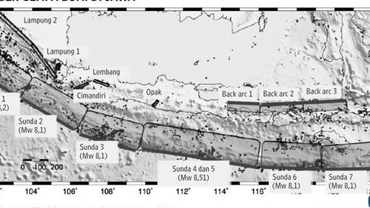 Hari Ini Sesar Lembang Jawa Barat Bergolak Sebabkan Gempa Magnitudo 3 ...