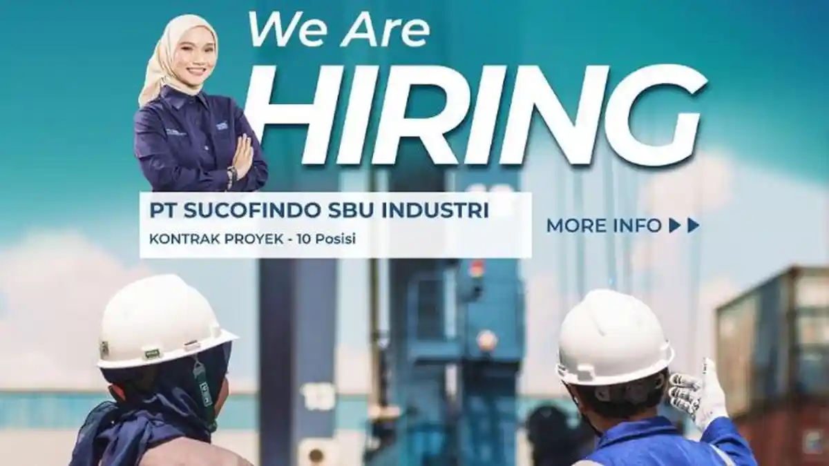 Lowongan Kerja PT Sucofindo SBU Industri untuk Lulusan D3, S1, dan S2 ...