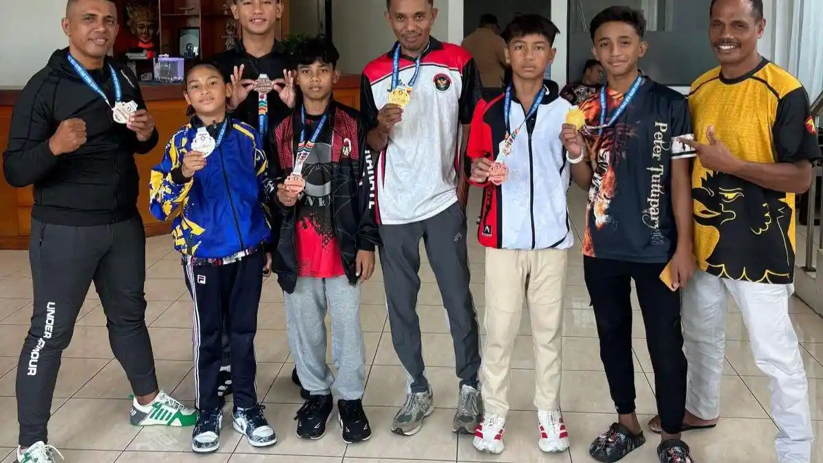 INKAI Dojo Pomdam XV Pattimura Ambon Raih 10 Medali di GOKASI Open ...