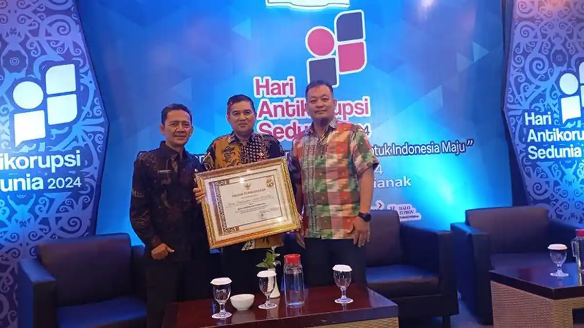 Membanggakan, Desa Sempadian Sambas Raih Penghargaan Desa Antikorupsi ...