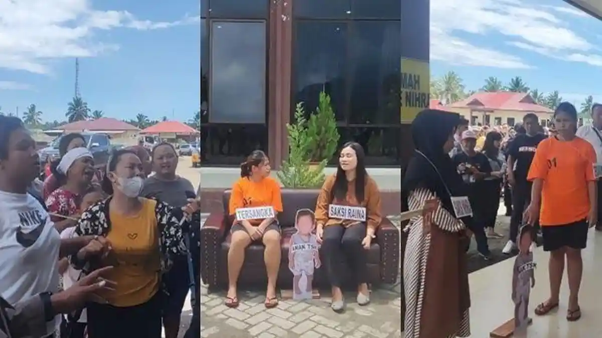 Akhirnya Terungkap Tangisan Warga Saat Rekonstruksi Pembunuhan Bocah di ...