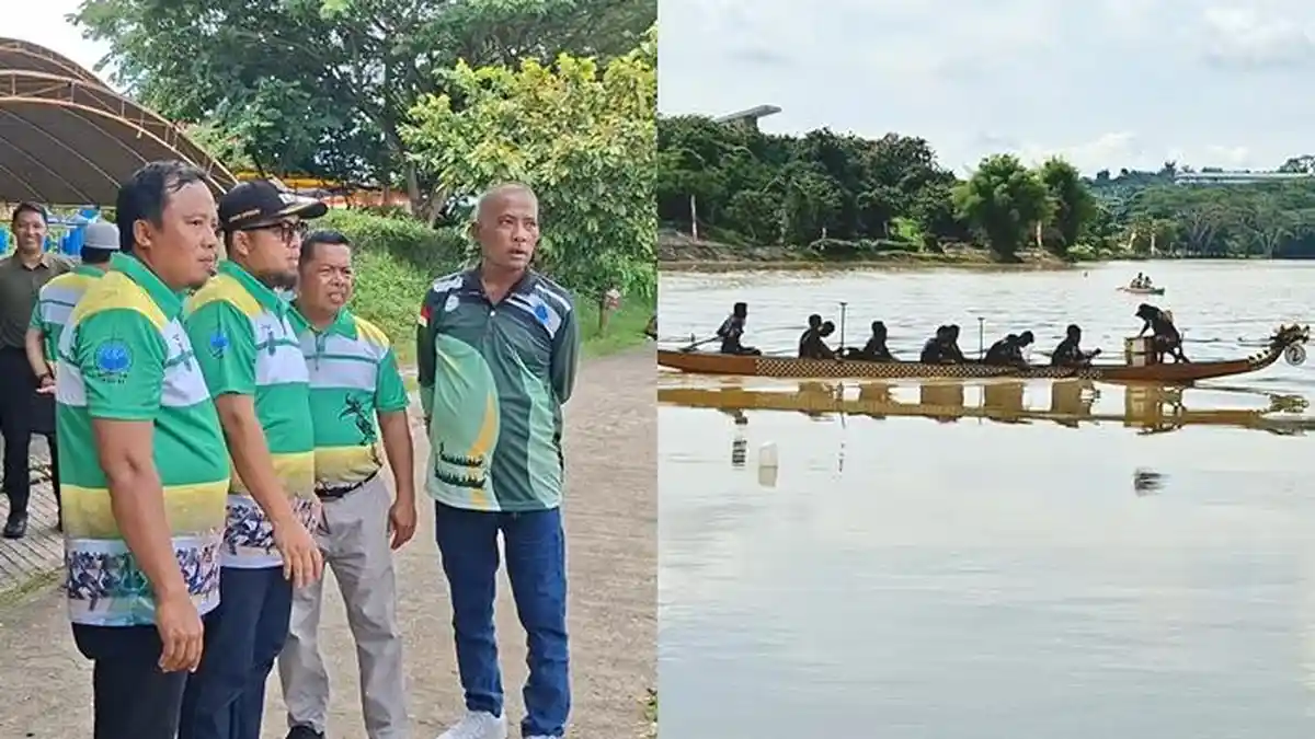 50 Atlet Ramaikan Kejuaraan Dragon Boat Paser 2025 yang Digelar Pengcab ...