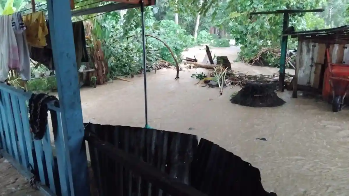 BREAKINGNEWS: Hujan Lebat Akibatkan Longsor dan Banjir di Tojo Una-una ...