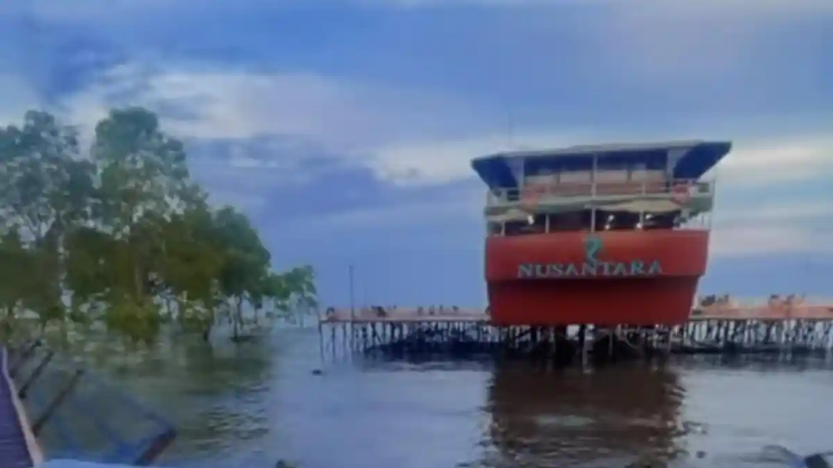 Keberadaan Baco Beach dan Cafe Nusantara di Pantai Teluk Lingga, Ini ...