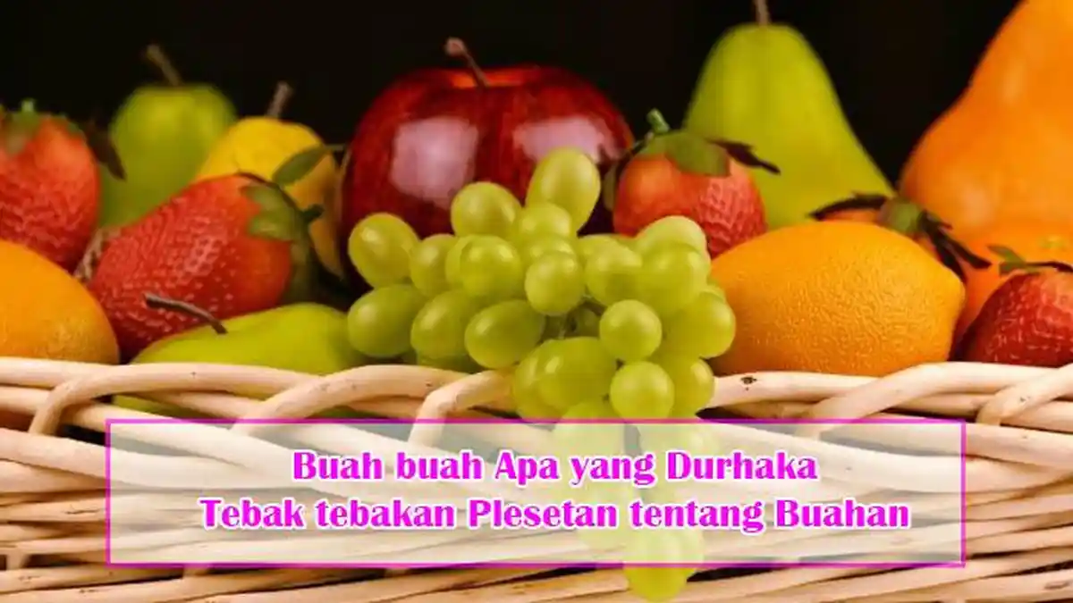 Inilah Jawaban Buah buah Apa yang Durhaka , Teka teki Plesetan tentang ...