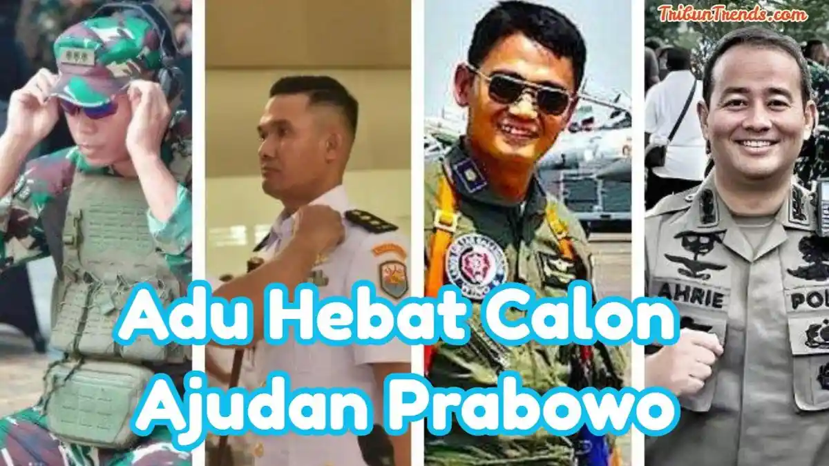 Adu Hebat 4 Calon Ajudan Prabowo Pengganti Mayor Teddy, Ada dari TNI AD ...