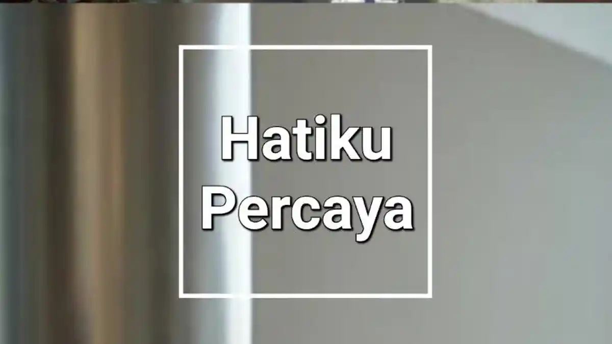 Lirik Hatiku Percaya - Ria Laoere, Lagu Rohani Kristen - Tribunmanado.co.id