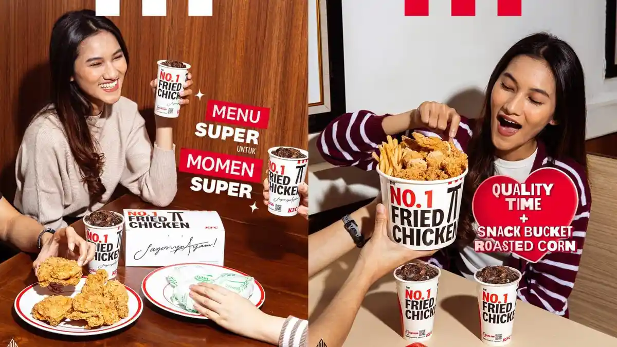 Gebyar Diskon! Promo KFC 22-31 Desember 2024, 5 Ayam OR + 3 Nasi + 3 ...