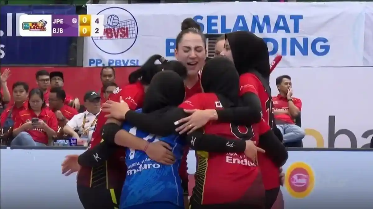 Hasil Set Pertama Jakarta Pertamina Enduro vs Bandung bjb Tandamata di ...