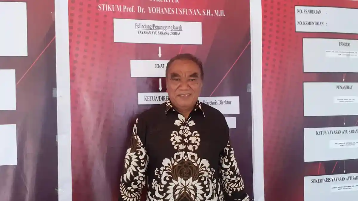 LKBH STIKUM Layani Prodeo Bagi Warga, Prof Yohanes Usfunan: Tidak ...
