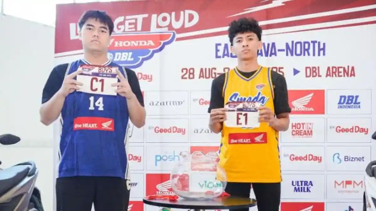 Daftar Lengkap Hasil Drawing Round 2 DBL Surabaya 2025, Grup F Putra ...