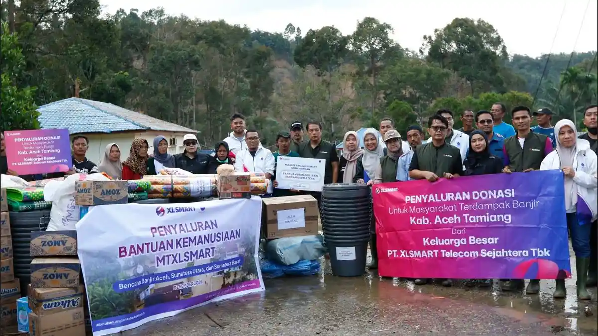 Karyawan XLSMART Salurkan Donasi ke Sumut, Sumbar hingga Pelosok Aceh ...