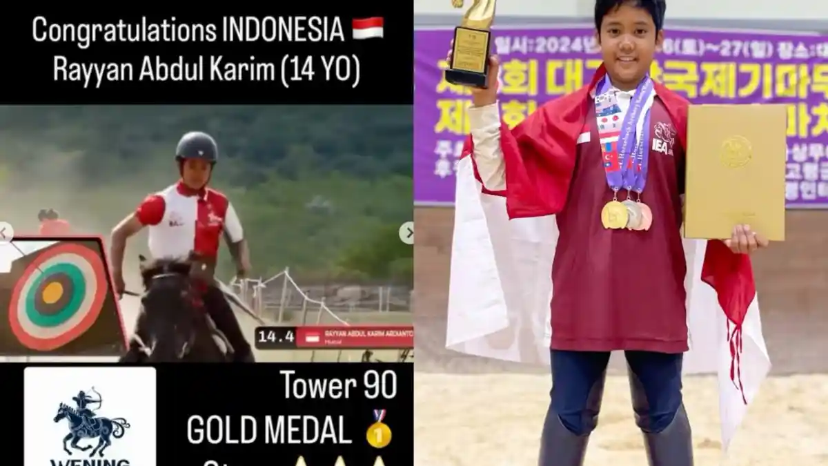 Sosok Rayyan Remaja Bogor Bawa Pulang Emas untuk Indonesia di Ajang ...