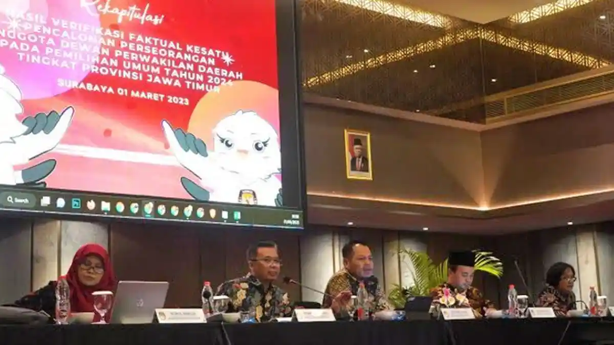 KPU Jatim: 6 Bacalon DPD Pemilu 2024 Dapil Jatim Penuhi Syarat ...