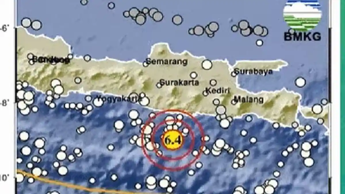 Daftar Wilayah Terdampak Gempa Pacitan Magnitudo 6,4, Terasa hingga ...