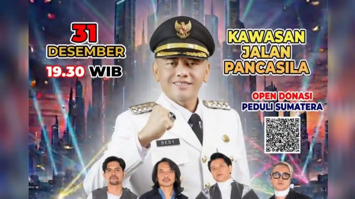 Malam Tahun Baru di Kota Tegal Ada Band Gigi, Sekaligus Penggalangan ...
