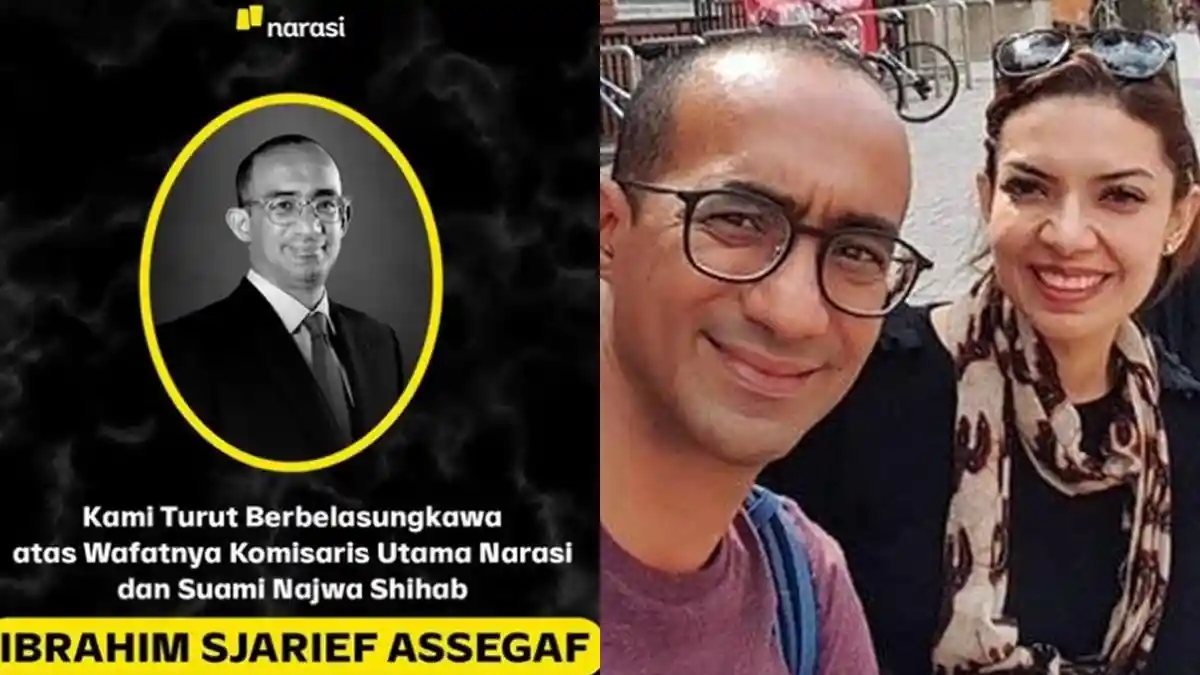 5 Fakta Ibrahim Sjarief Suami Najwa Shihab Meninggal Dunia di Usia 48 ...