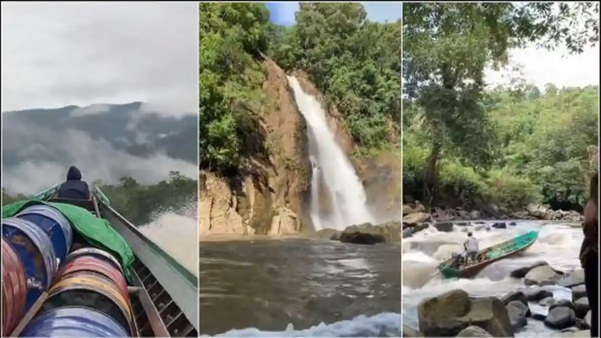 Viral Video Perjalanan Menyusuri 'Kaltim Premium' di Mahulu, Air Terjun ...