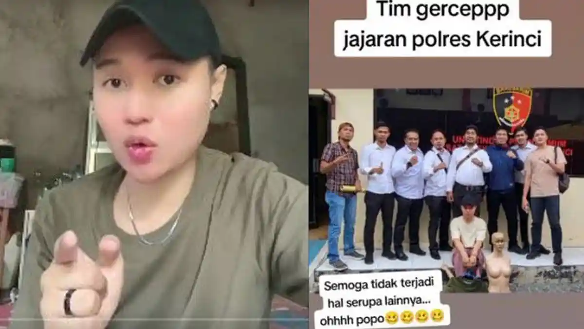 Viral di Medsos, TikToker Popo Diciduk Polisi Usai Video Tak Senonoh ...