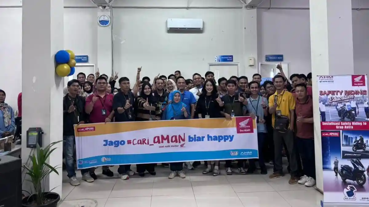 Safety Riding for Employee, Astra Motor Bengkulu Tingkatkan Kesadaran ...