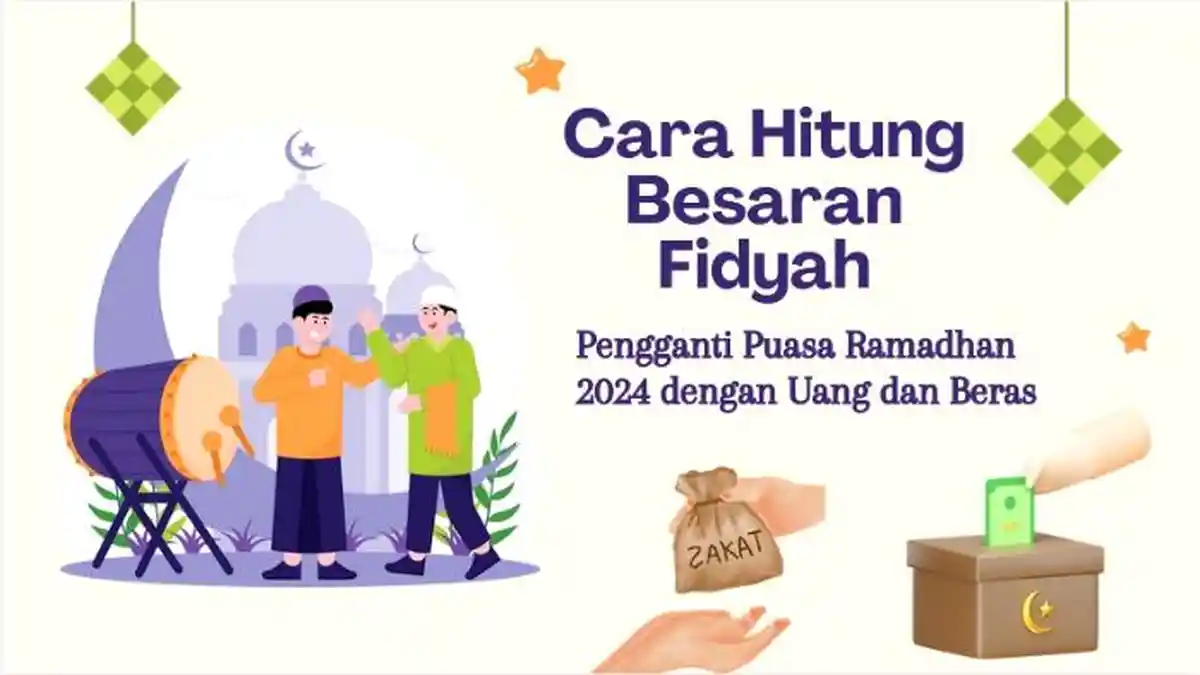 Cara Hitung Besaran Fidyah, Pengganti Puasa Ramadhan 2024 dengan Uang ...