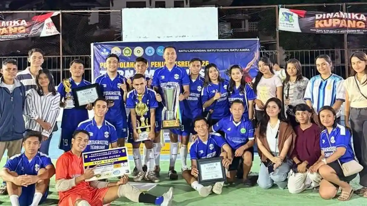 Tim Futsal Universitas Terbuka Kupang Juara Turnamen Futsal ...