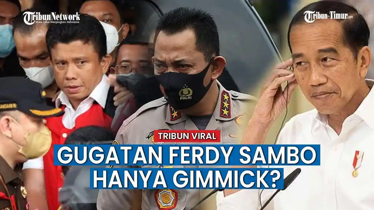 Penyebab Nyali Ferdy Sambo 'Ciut' Gugat Presiden Jokowi dan Kapolri di ...